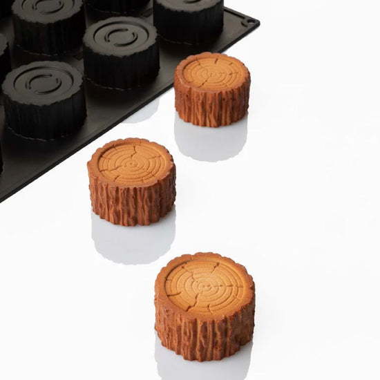 Pavoni single pastry slicon mold Foresta | Bakingwarehouse ...