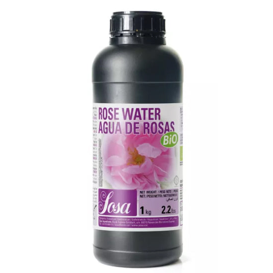 Sosa Organic Rose water 1L - BakingWarehouse