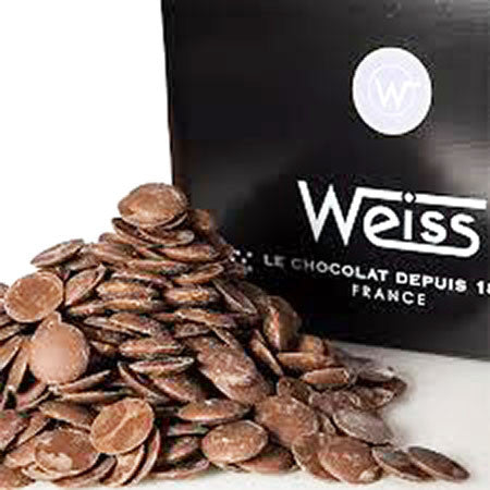 Weiss 41% GALAXIE LAIT Milk chocolate button | Weiss chocolate | Hong ...